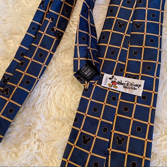 Disney | Accessories | Disney Mickey Mouse Silhouette Necktie | Poshmark